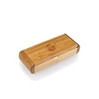 China Functional Design Bamboo Sculpture Gift Box Deluxe Corkscrew 31.75 x 31.75 x 19cm for sale