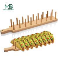 China Customized Pattern Type Plateaux a tacos de forme ondulee for Mexican Restaurant for sale