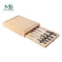 China Direct Bamboo Charcuterie Board With Knife Set PAYMENT TERM T/T 30% Deposit 70%banlance for sale