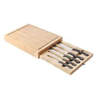 China Direct Bamboo Charcuterie Board With Knife Set PAYMENT TERM T/T 30% Deposit 70%banlance for sale