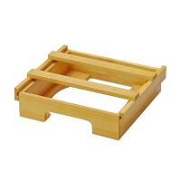 China Bamboo Kitchen Party Organizer Utensil Caddy Paper Plate and Napkin Cabinet Dispenser for sale
