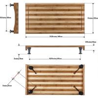 China Chopping Blocks for Commercial Buyers Multi-Functional Bamboo Countertop Cutting Board for sale