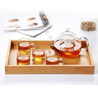 China Nesting Natural Bamboo Food Tray Decorative Rectangle Odm for sale