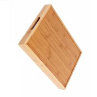 China Nesting Natural Bamboo Food Tray Decorative Rectangle Odm for sale