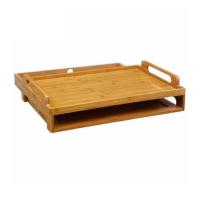 China Eco Friendly Bamboo Wood Serving Tray Cutting Board Customized for sale