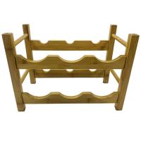 China Kitchen Bamboo Wine Glass Rack Cabinet Shelf Environmental Protection for sale