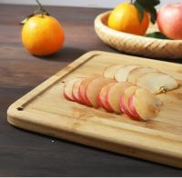 China Eco-Friendly Bamboo Cutting Board for Large Kitchen Organization and Storage for sale