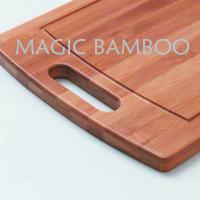 China Eco-Friendly Bamboo Cutting Board for Large Kitchen Organization and Storage for sale