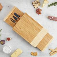 China Personalized Engraved Bamboo Cutting Board Cheese Deli Board for sale