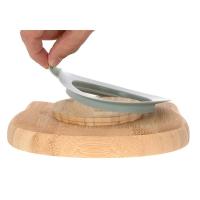 China 1L Capacity Natural Organic Bear Shaped Bamboo Baby Plate With Suction Sustainable for sale