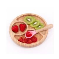 China Custom ECO Bamboo Food Plates with Serving Tray Occasion Giveaways 20x20x3cm for sale