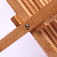 China Easy to Clean Natural Bamboo Dish Rack with 1L Capacity and Custom Design Accepted for sale