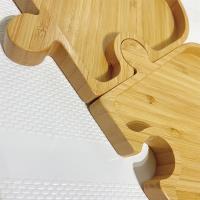 China Removable Bamboo Tray Set Dinnerware Type Tray Heart-Shaped Design for Kitchen Serving for sale