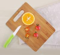 China Hot Seller Natural 3-piece Bamboo Cutting Board Set Perfect for Kitchen and Chopping for sale