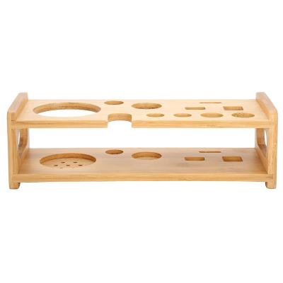 China 11-Piece Bamboo Bartender Kit Stand Custom Design Accepted for Eco-Friendly Cocktails for sale