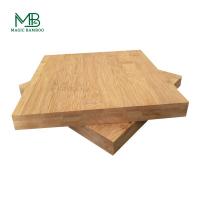 China Customizable 3 ply laminated bamboo panel 5mm 15mm 18mm thickness bamboo plywood sheet for sale