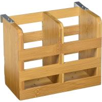 China All-Season Bamboo 2 Compartment Tableware Holder with and Custom Design Acceptance for sale
