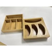 China Multifunction Bamboo Ziplock Bag Storage Box Lunch Bag Zipper Bag Classification Box for sale
