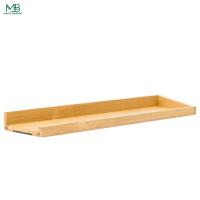 China Eco-Friendly Bamboo Magnetic Stovetop Shelf for Spice Storage for sale