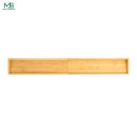China Eco-Friendly Bamboo Magnetic Stovetop Shelf for Spice Storage for sale