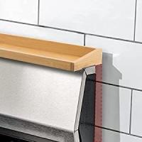 China Eco-Friendly Bamboo Magnetic Stovetop Shelf for Spice Storage for sale