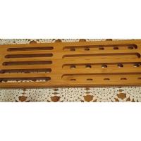 China Indoor Household Kitchen Holders Dish Furniture Organizer Storage Rack Made of Bamboo for sale