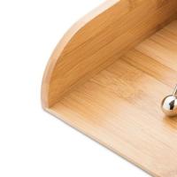 China CE / EU Certified Bamboo Tissue Storage Holder for Natural Eco-friendly Napkin Storage for sale