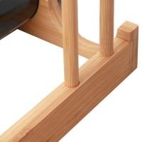 China Sustainable Bamboo Wine Bottle Storage Holder For 4 Bottles Perfect for Food Storage for sale