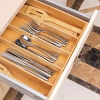 China 5 Grid Multi-functional Bamboo Storage Box with Drawer Eco-friendly and Practical for sale