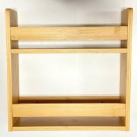 China Upgrade Your Spice Organization with this CE / EU Certified Bamboo Spice Jar Rack for sale