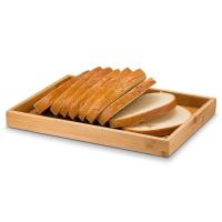 China Supply Bamboo Bread Slicing Machine with Multifunctional Design 34cm x 24cm x 21cm for sale
