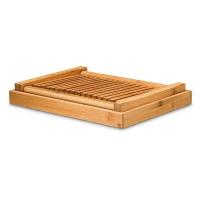 China Supply Bamboo Bread Slicing Machine with Multifunctional Design 34cm x 24cm x 21cm for sale