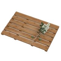 China Stable Design Non-Slip Bamboo Bathroom Mat with Customized Logo and CE / EU Certificate for sale