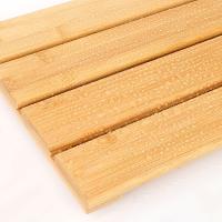 China Stable Design Non-Slip Bamboo Bathroom Mat with Customized Logo and CE / EU Certificate for sale