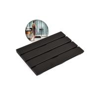 China Striped Pattern Bamboo Wood Non Slip Shower Mat 39.88 X 26.17 X 3.05CM for Bathroom for sale