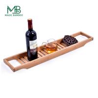 China Non-slip Bath Tub Serving Tray The Perfect Addition to Your Aromatherapy Routine for sale