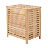 China EU Certified Bamboo Laundry Storage Hamper Collapsible Waterproof for sale