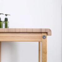 China 100% Natural Bamboo Vanity Cabinet Sink Unit Small Furniture Custom for sale