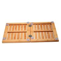 China 100% Natural Bamboo Floor Mat Bathroom For Shower Waterproof for sale