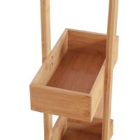 China Contemperary Standing Bamboo Storage Rack Shelf Storage 3 Tier for sale