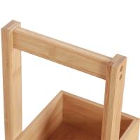 China Contemperary Standing Bamboo Storage Rack Shelf Storage 3 Tier for sale