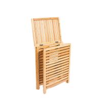 China 100L Bamboo Laundry Hamper Basket For Dirty Clothes Storage for sale