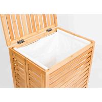 China Multifunctional Bathroom Storage Basket Laundry Hamper With Lid for sale