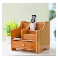 China Functional Style Bamboo Makeup Storage With Drawers for Office and Jewelry Supplies for sale