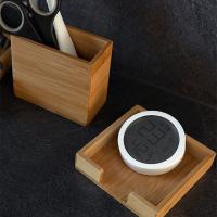 China Efficiently Organize Your Bathroom with 6-Piece Bamboo Vanity Tray Set 38x10.5x10.1cm for sale