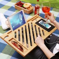 China Portable Bamboo Laptop Desk Stand The Perfect Addition to Your Modern Bedroom for sale