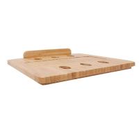 China Affordable Sustainable Bamboo Foldable Laptop Holder for Desk Portable in Living Room for sale