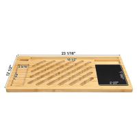 China Portable Phone Holder Bamboo Laptop Tray Desk Multifunctional for sale
