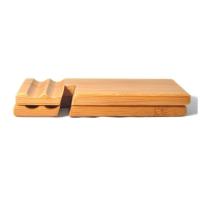 China Custom Sustainable Bamboo Folding Laptop Stand Tablet Stand holder for sale