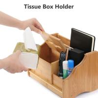 China Adjustable Bookend Bamboo Storage Box for Office Organization 30-56.4 x18.54x18.03cm for sale